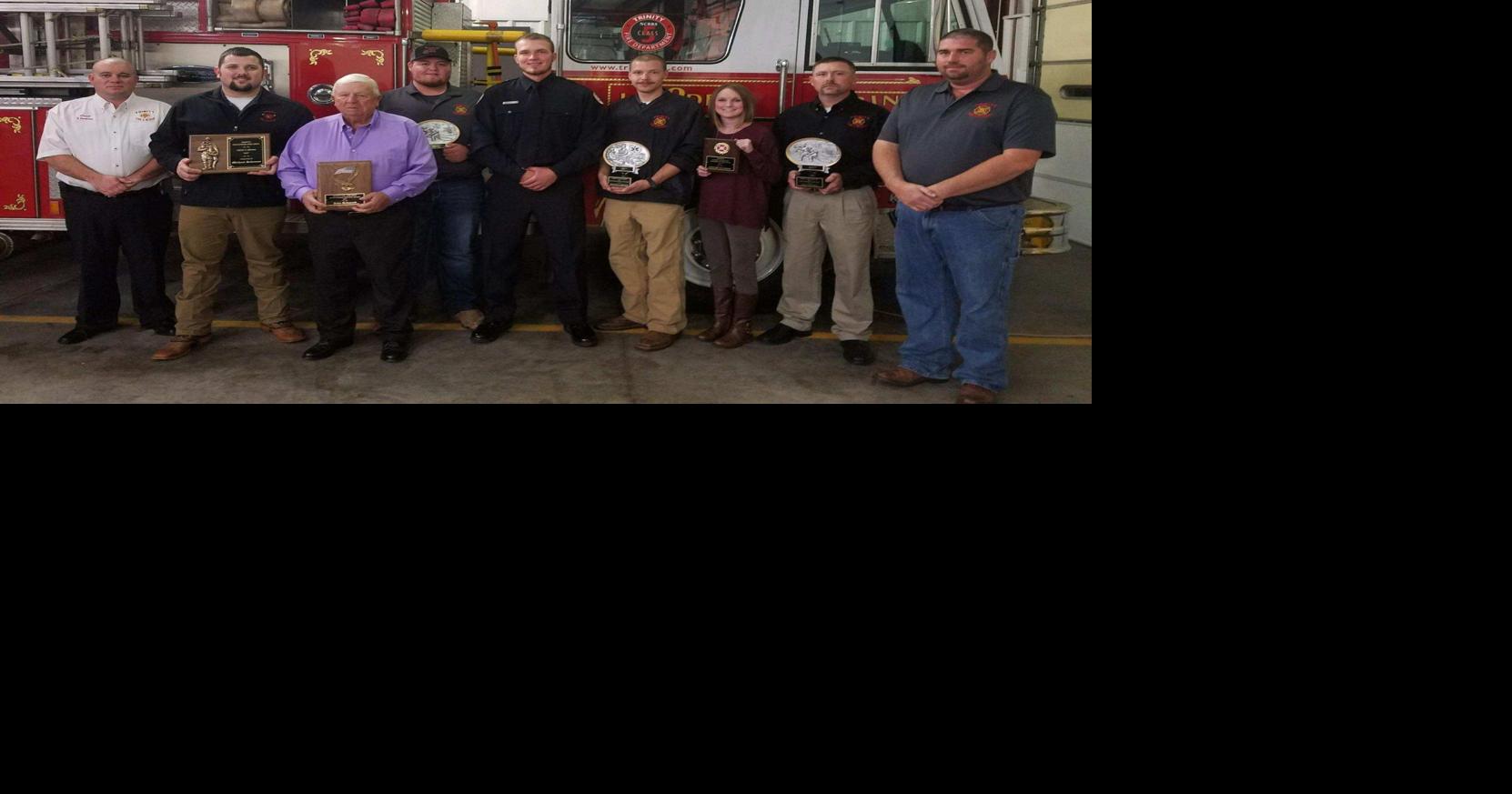 PHOTO: Trinity Fire Department hands out awards