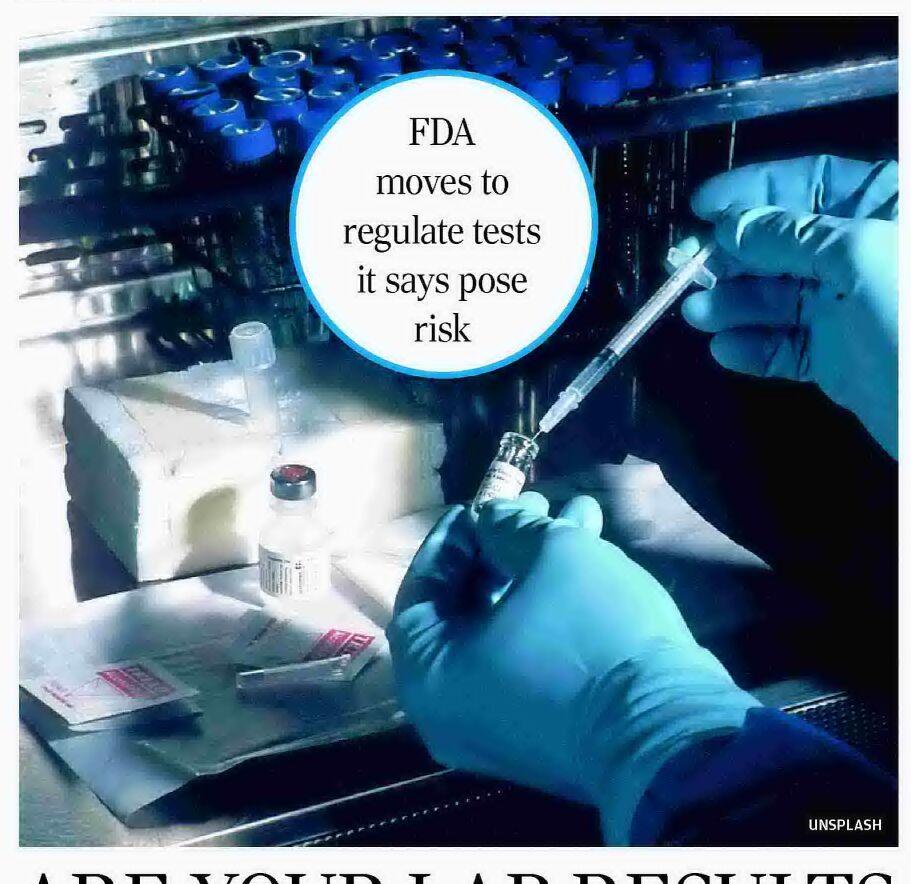 ARE YOUR LAB RESULTS ACCURATE?