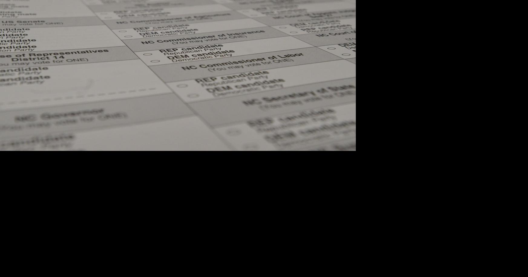 Who will be on the Iredell County NC ballot in November?