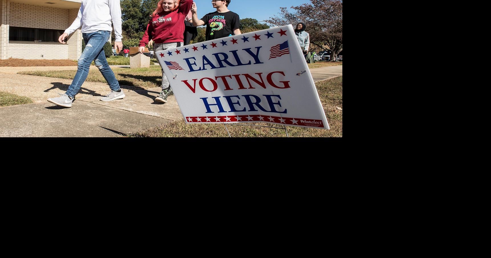 PHOTOS: High school civics class votes