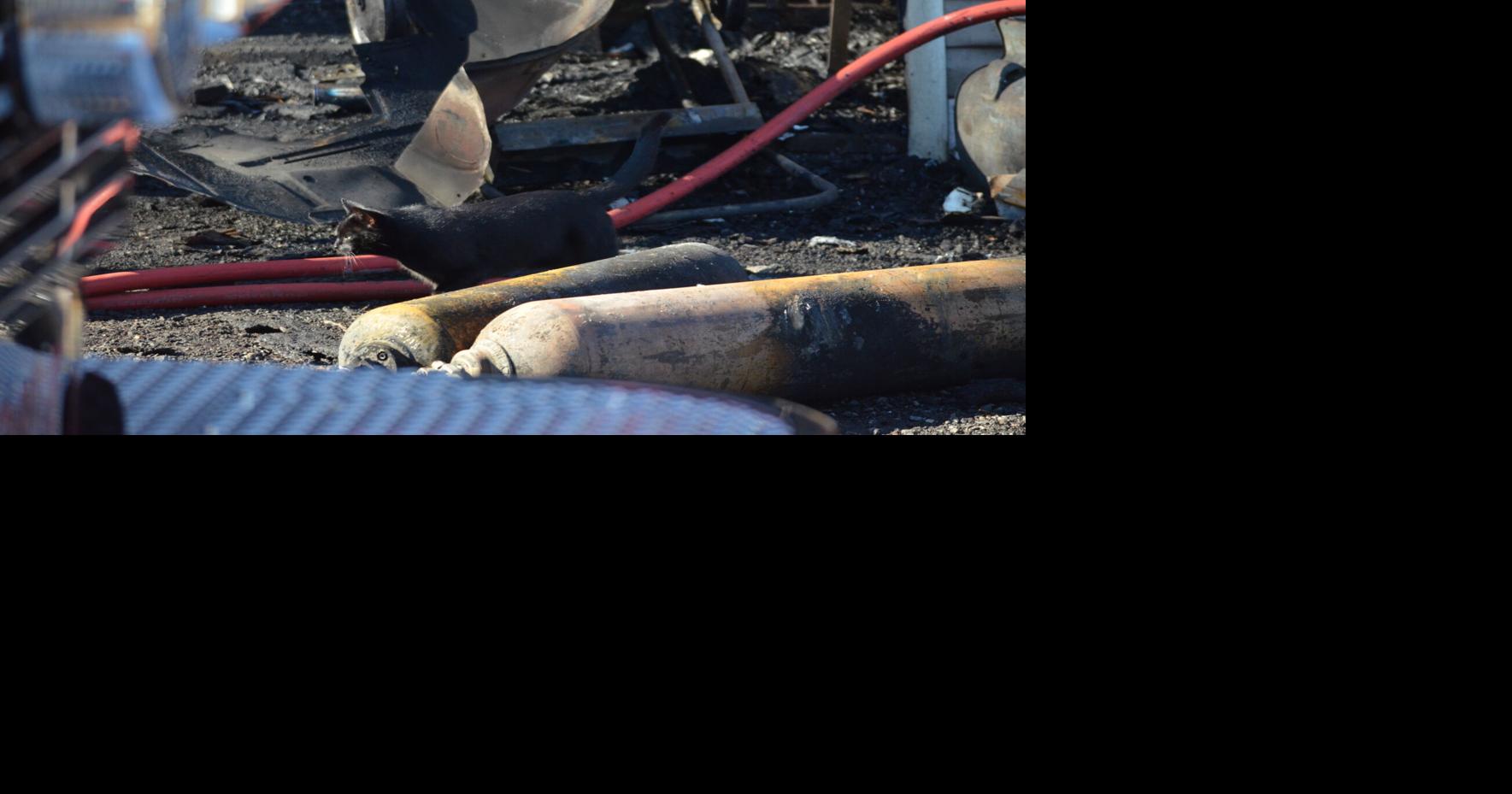 Workhop burns down, but no one hurt in Union Grove fire