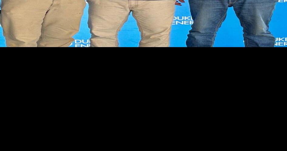 Left to right, Shane Stillwell, Matt Josey, Aaron Smith pose for a ...