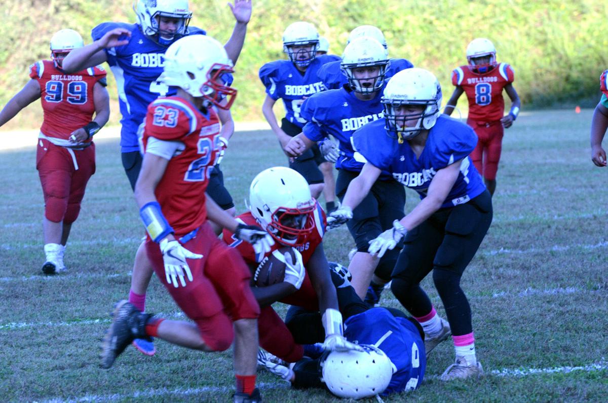 Statesville Middle vs. Troutman Middle football