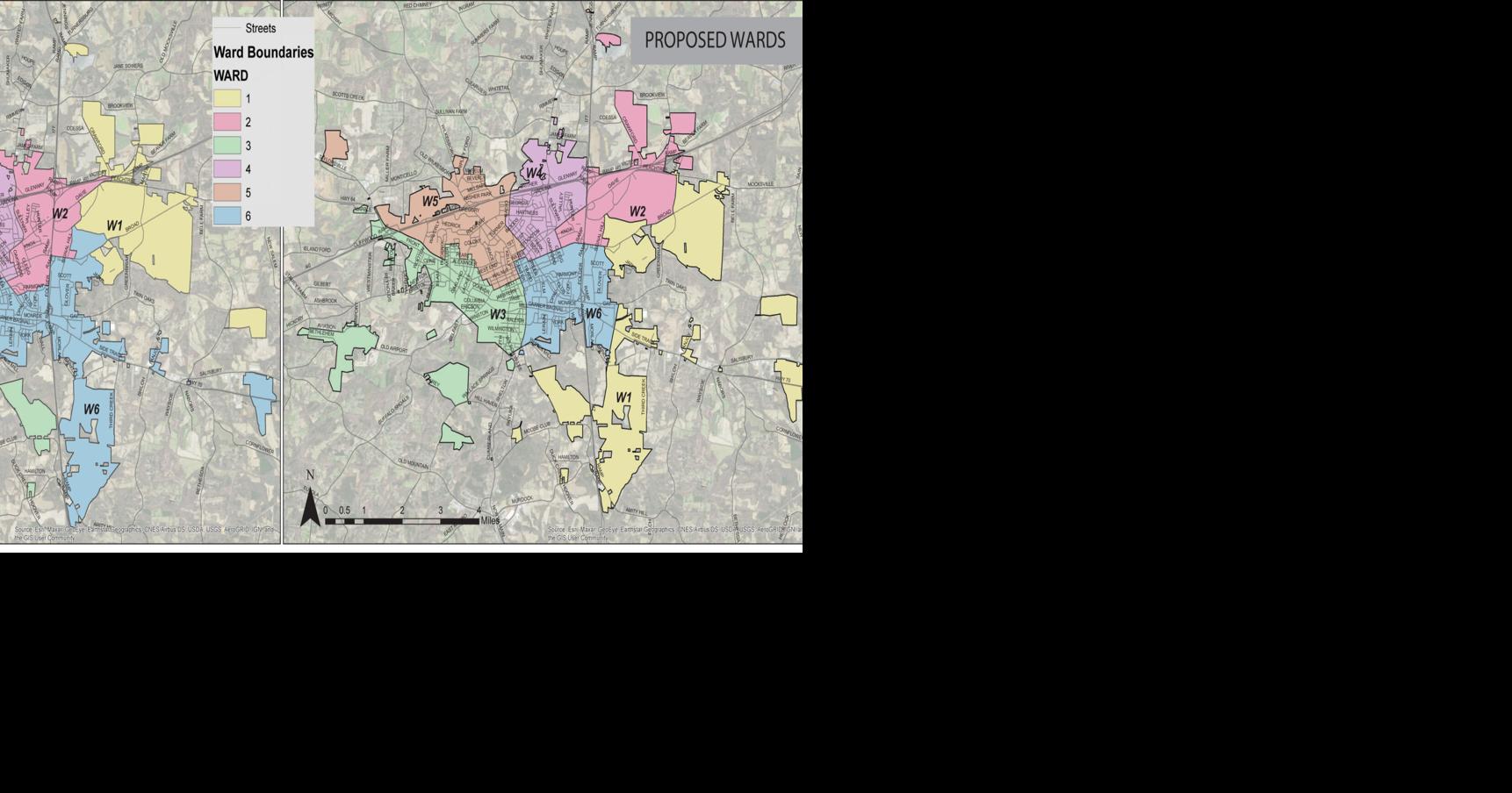 Statesville City Council to vote on redistricting map Monday