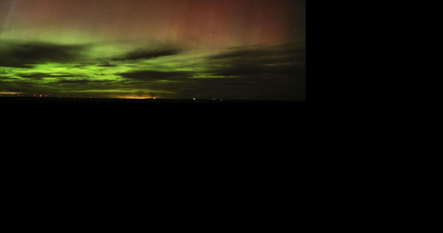 What causes the northern lights or aurora borealis?