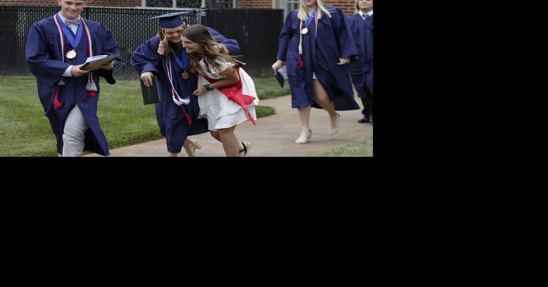 'A new beginning': Statesville Christian graduates hear story of triumph