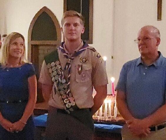 Jackson Swicegood becomes Eagle Scout