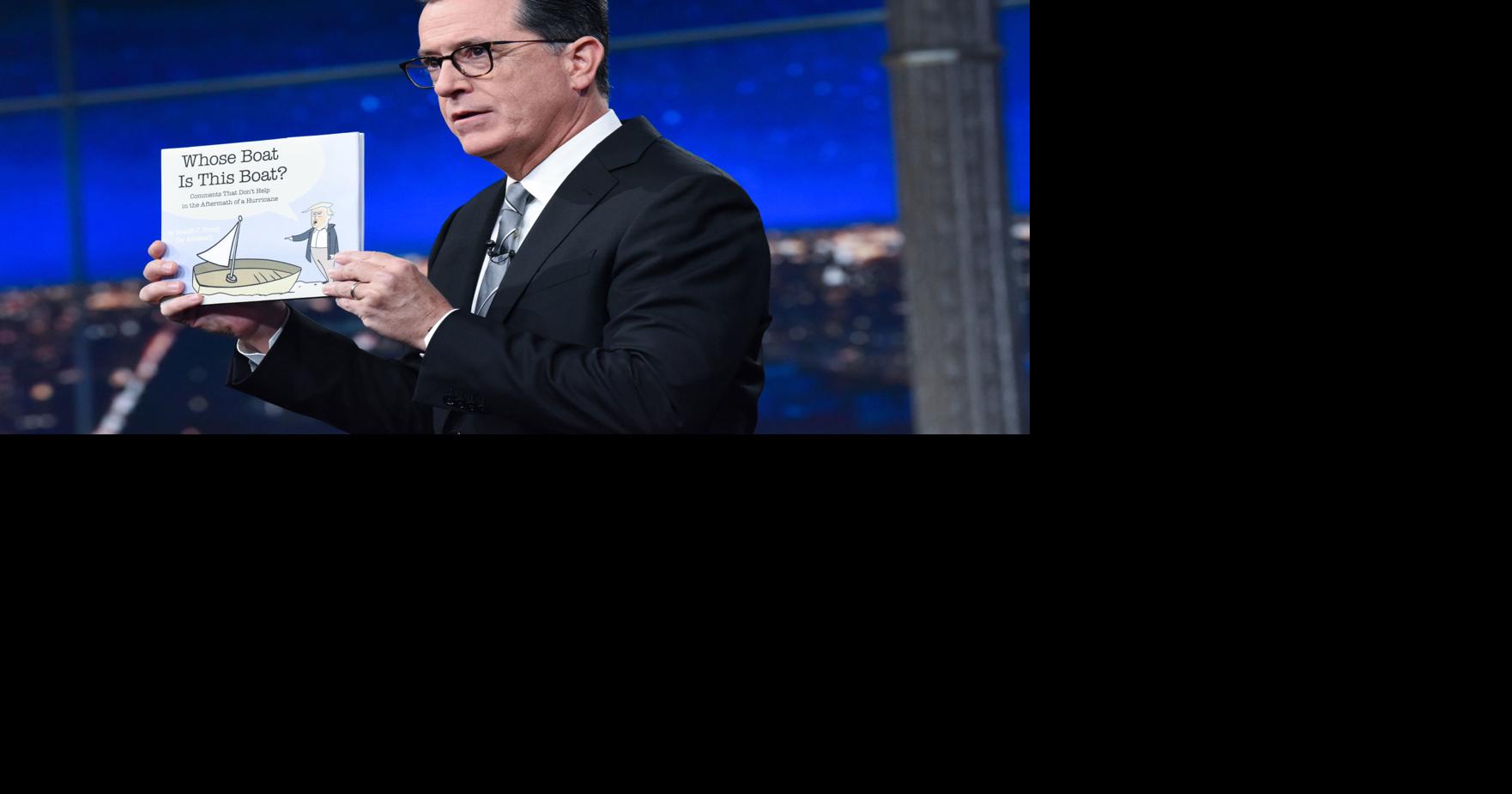 Stephen Colbert finds a new way to needle the president: a children's book