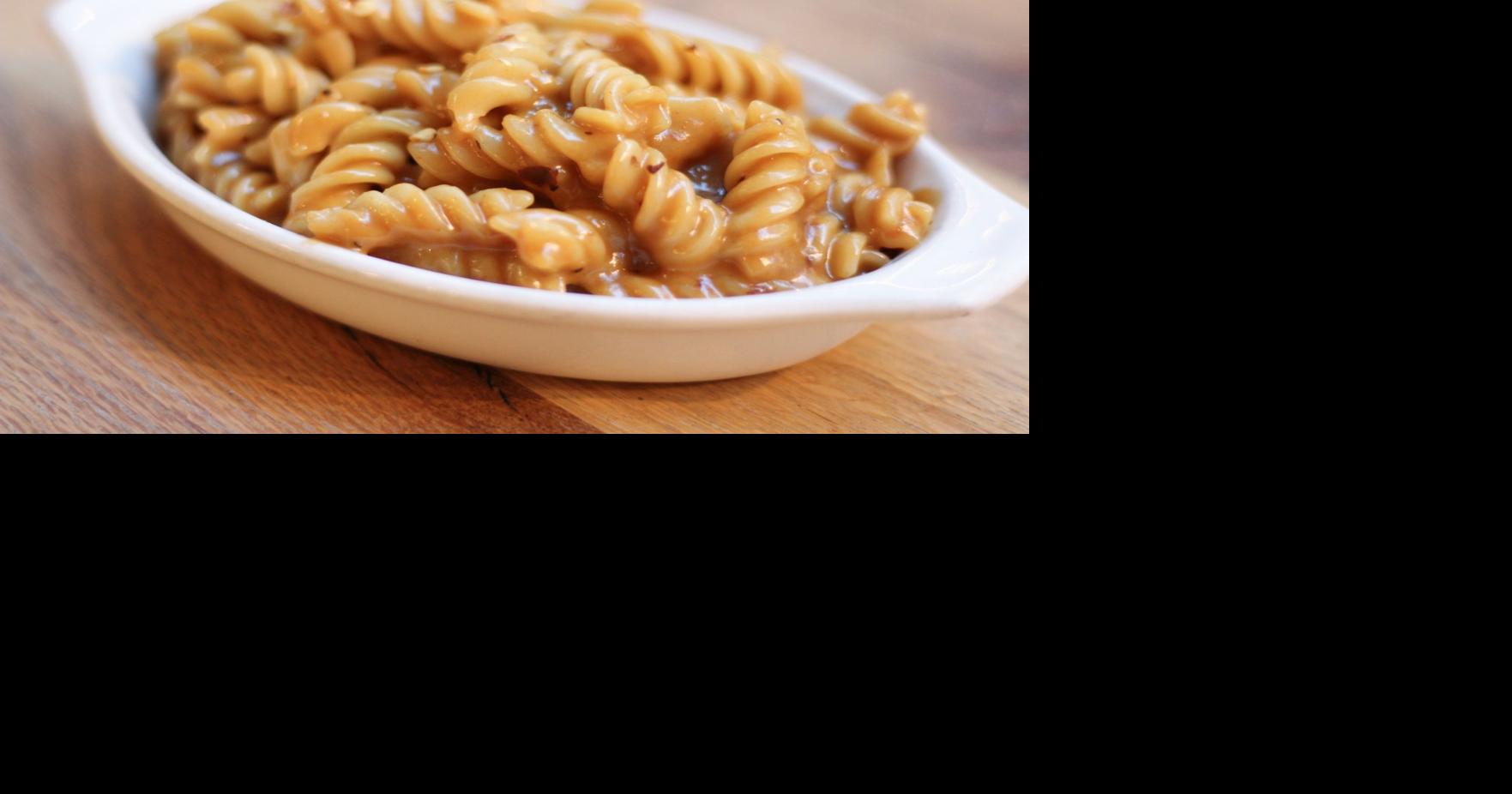 Gjetost cheese flavors Bridge Tap House's mac and cheese dish