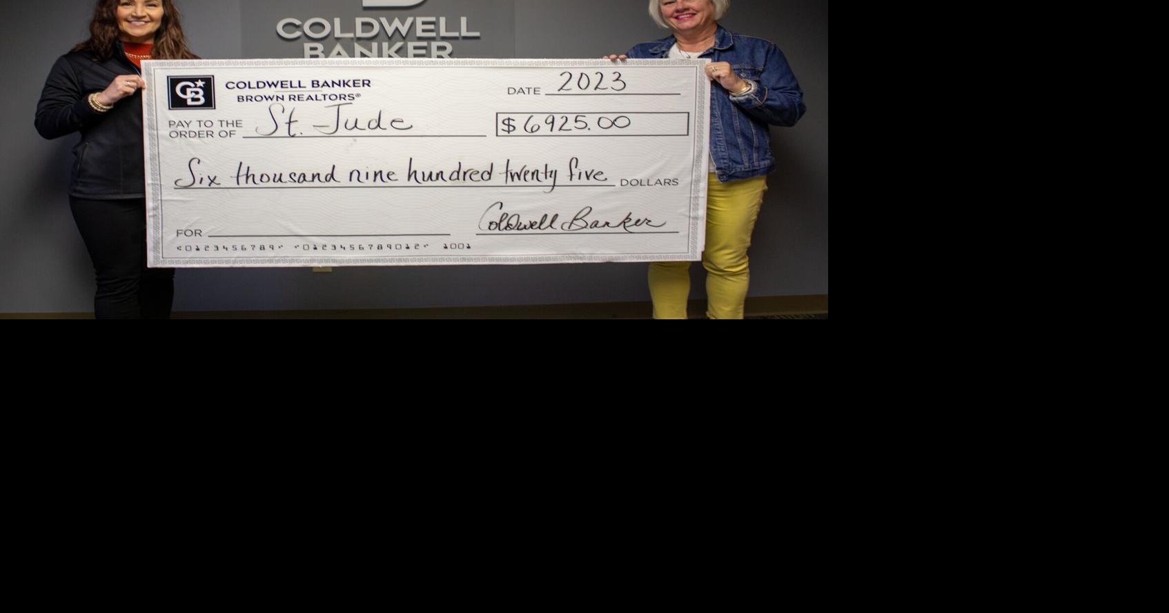 Coldwell Banker Brown Realtors Raises Over $6,000 for St. Jude