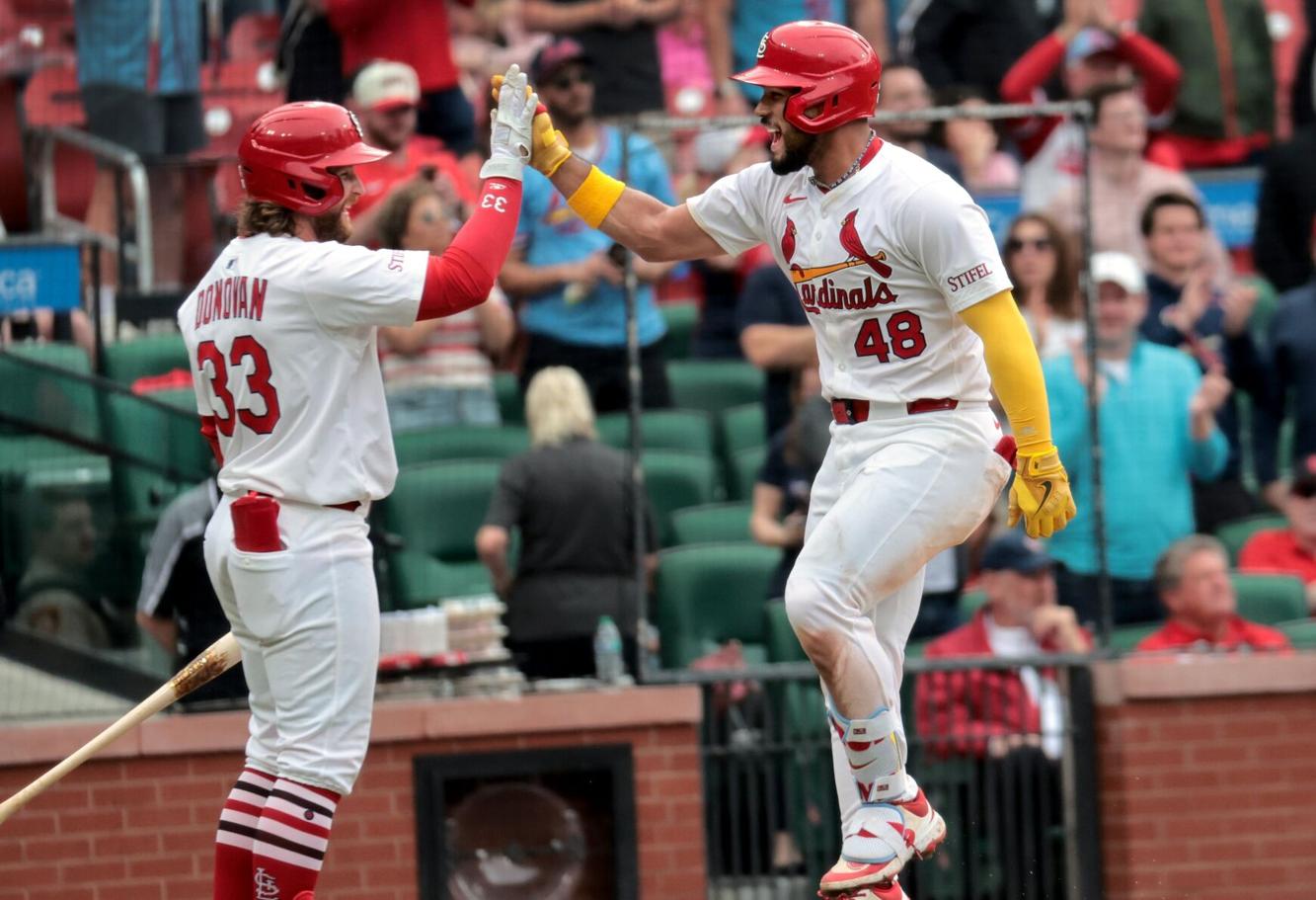After 3 homer game, what Ivan Herrera will try this week to stick at ...