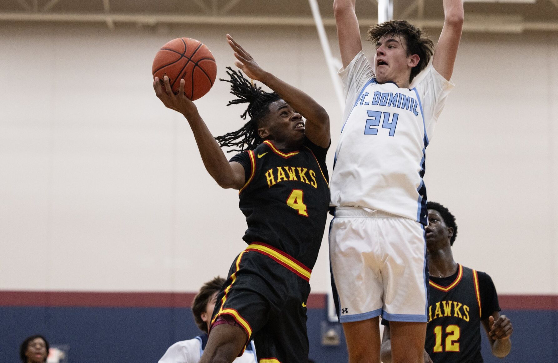 St. Dominic Christmas Tournament, first round: St. Dominic 54, Lift for ...