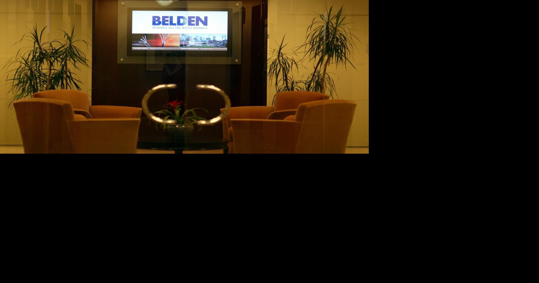 Belden shares jump on PPC announcement
