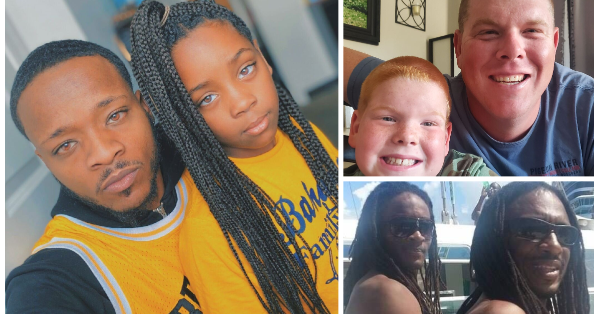 Enter our father-child look-alike contest