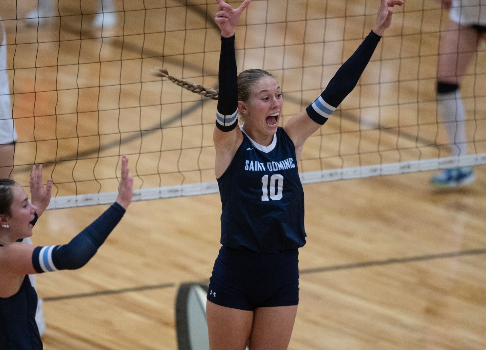 'It's 100% the whole game.' Shaye Witherspoon leads Lafayette to sweep ...