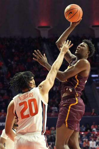 Brad Underwood raves about Illinois basketball's new starters Dain ...