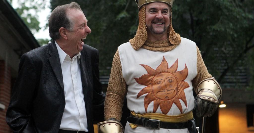 Monty Python's Idle visits Muny for opening of 'Spamalot'