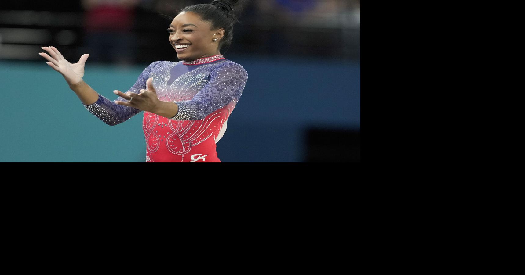 Simone Biles takes silver on floor exercise, falls on beam