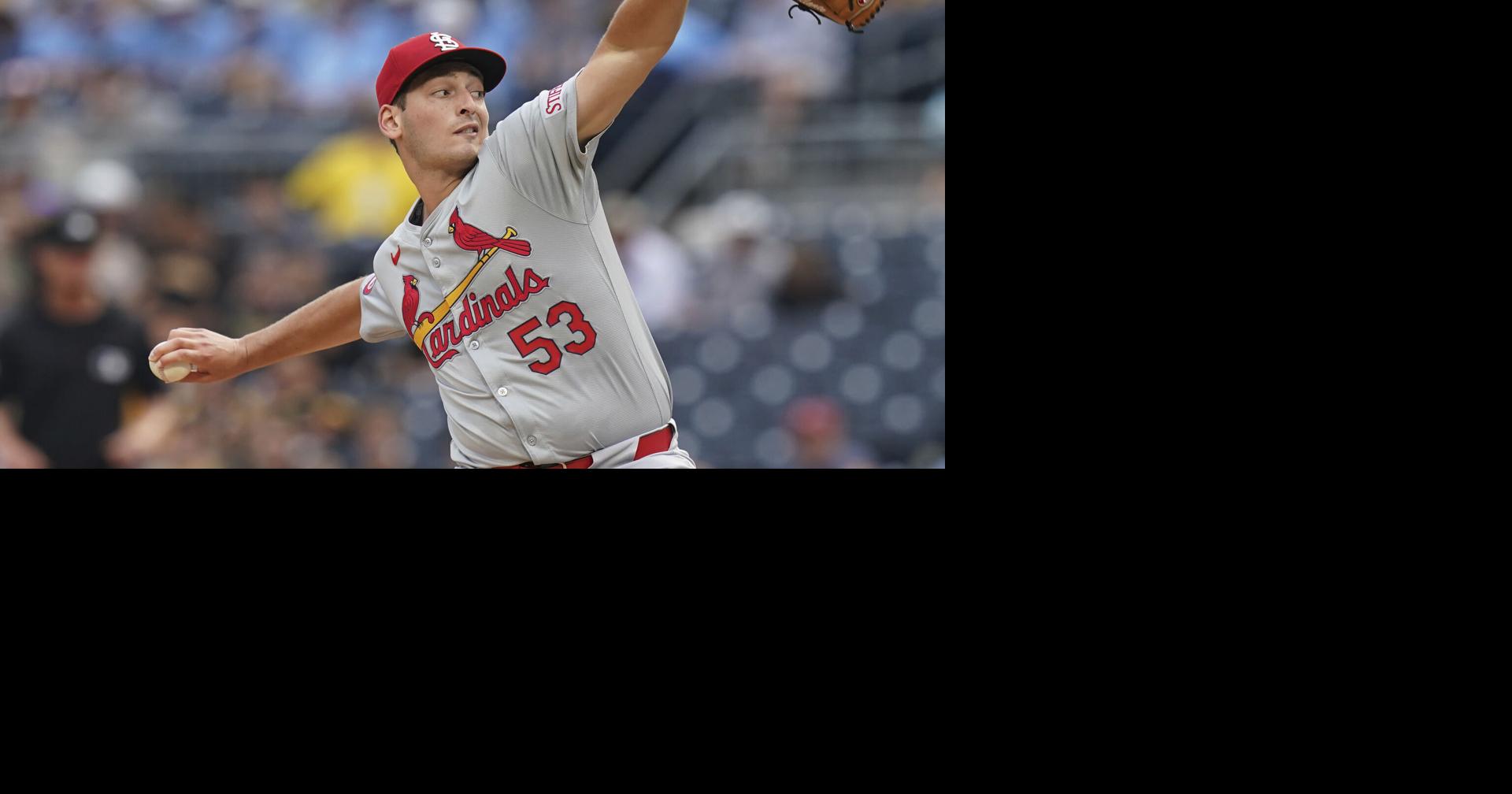 Andre Pallante opens for Cardinals vs. Rangers ahead of deadline day ...