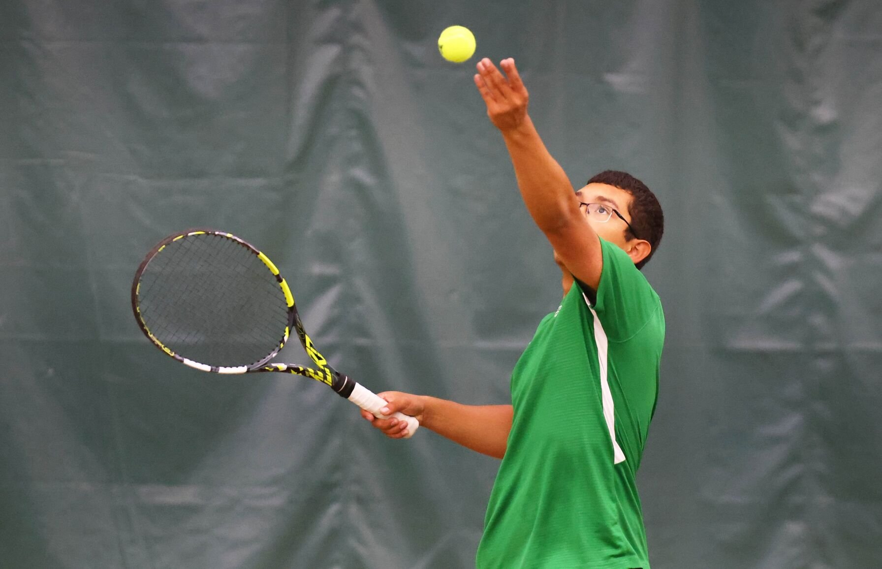 Class 3 District 2 individual boys tennis tournament