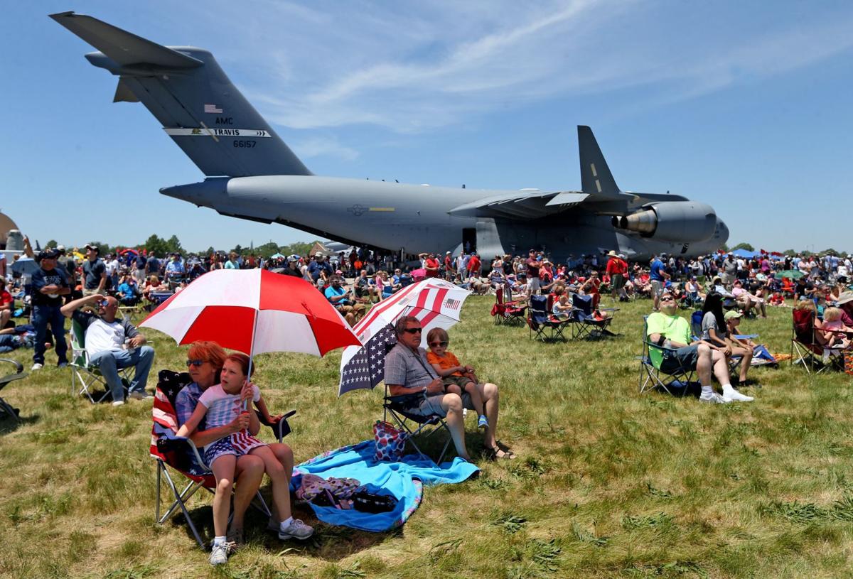 Scott Air Force Base takes to the sky to celebrate 100 years and thank ...
