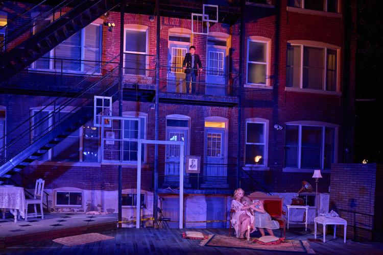 'Glass Menagerie,' staged behind a building Tennessee Williams once ...