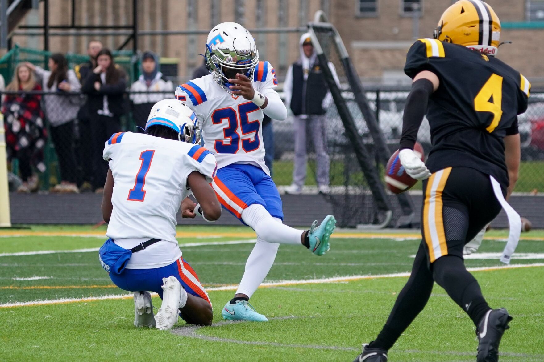 Class 6A football state semifinal: East St. Louis 50, Burbank St ...