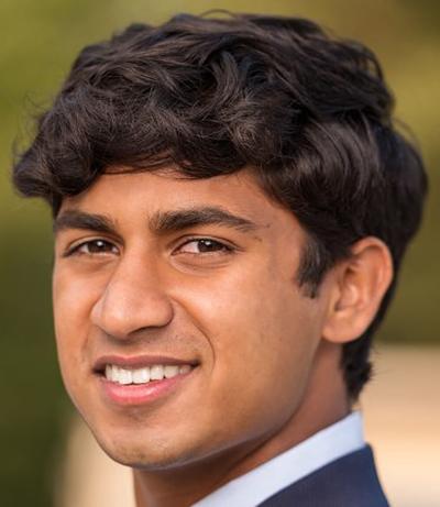 Akash Rajan, senior, John Burroughs