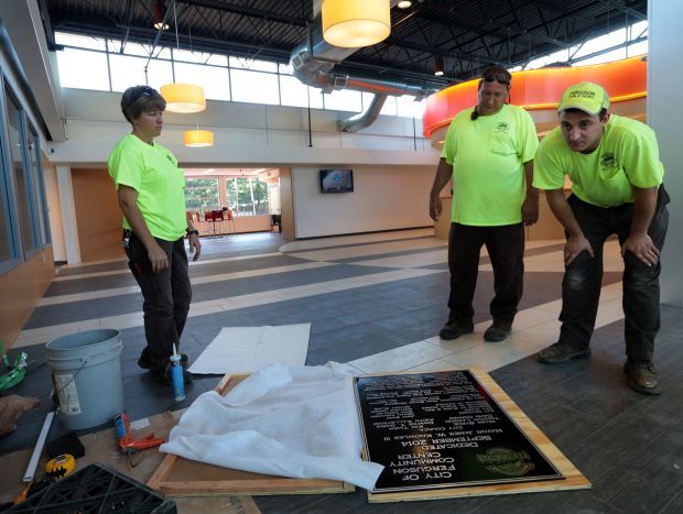 Ferguson unveils new community center