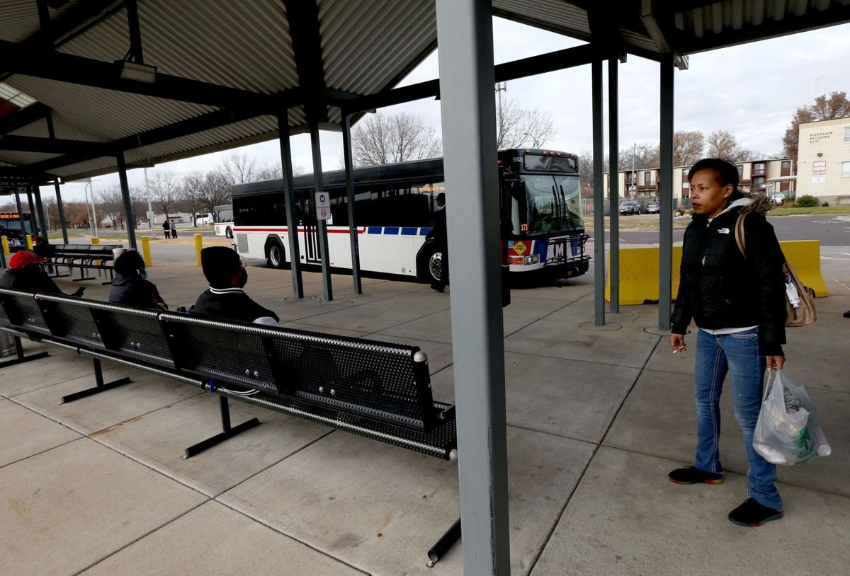 Man shot 3 times at north St. Louis metro bus station