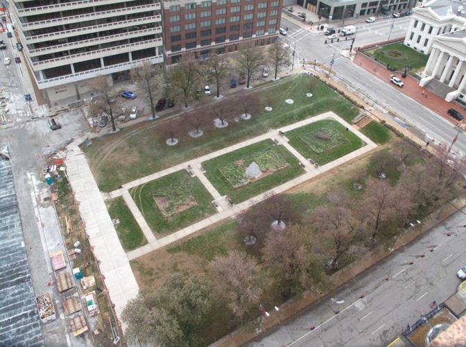Arch grounds renovation opens first new park