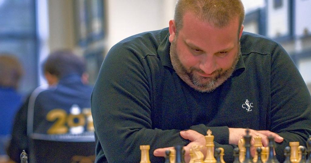 Chess is a job this man loves