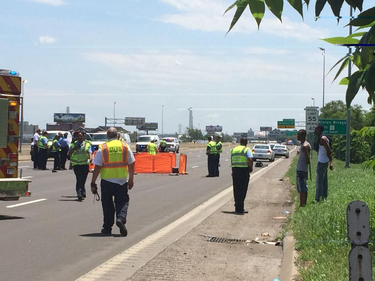 Police ID man hit, killed while standing on Interstate 70