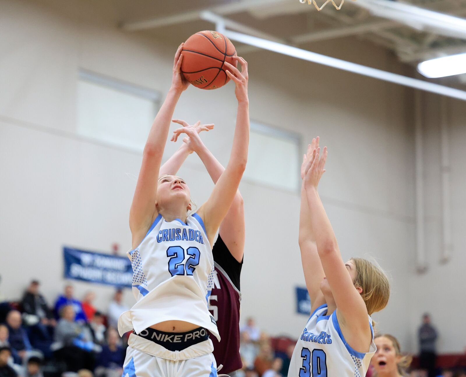 Miley Jackson takes charge to lead St. Charles West past host in St. Dominic final