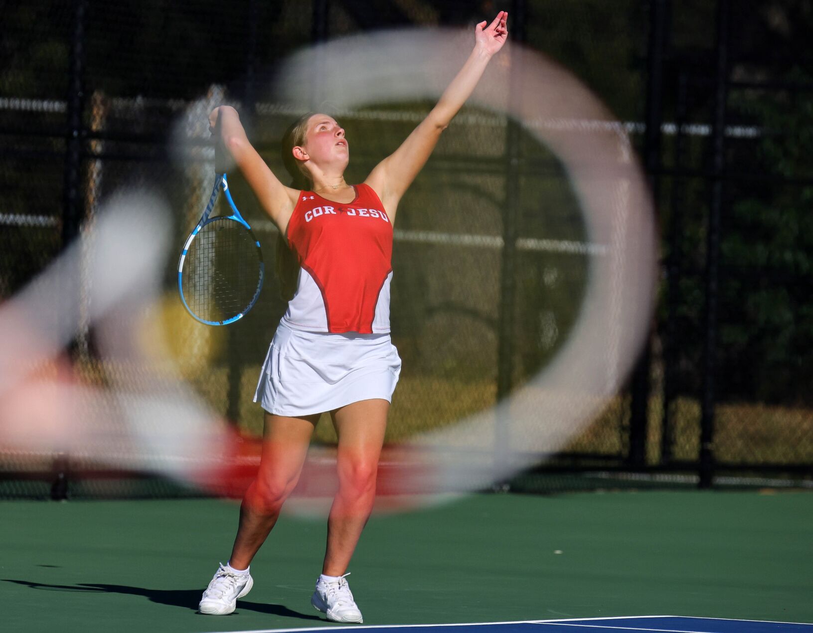 Cor Jesu sweeps Lindbergh to claim Class 3 girls tennis district team crown