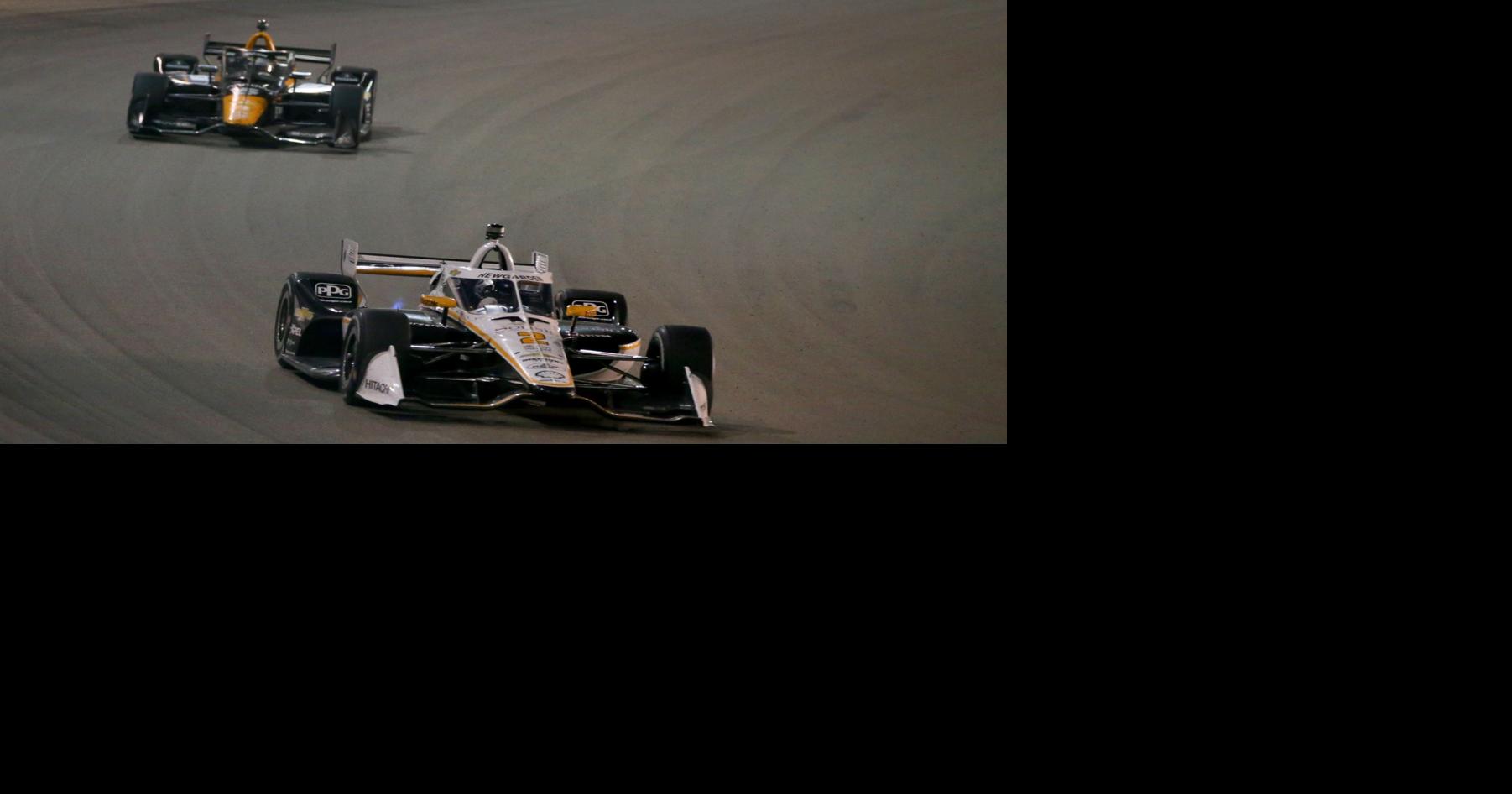 Newgarden holds off O’Ward to win IndyCar race at WWT Raceway