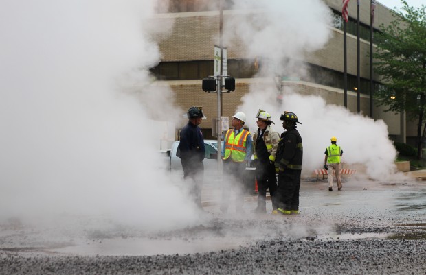 Cleanup finished after steam pipe rupture in downtown St. Louis | Metro ...