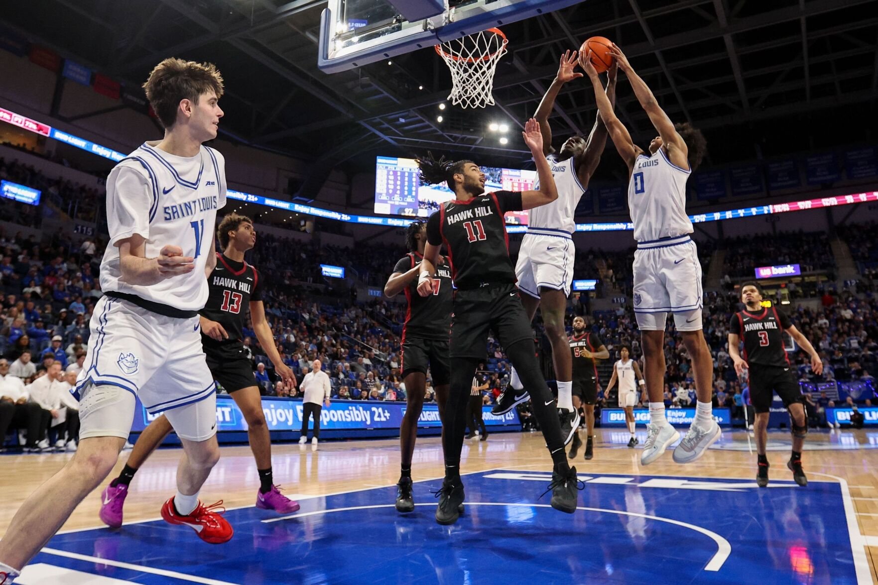 SLU offense sparkles, defense struggles in A-10 opener