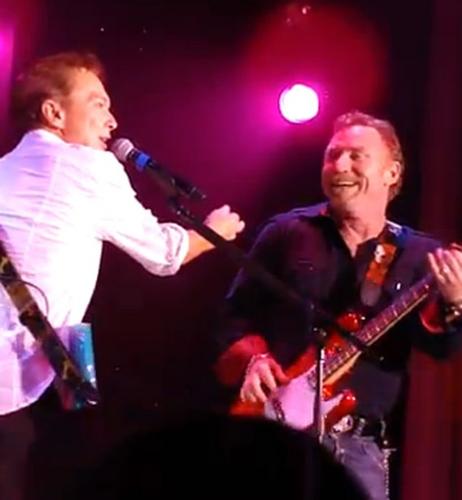 David Cassidy, Danny Bonaduce play Partridge song