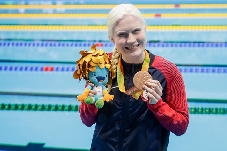 Area woman Colleen Young excels in Paralympic swimming