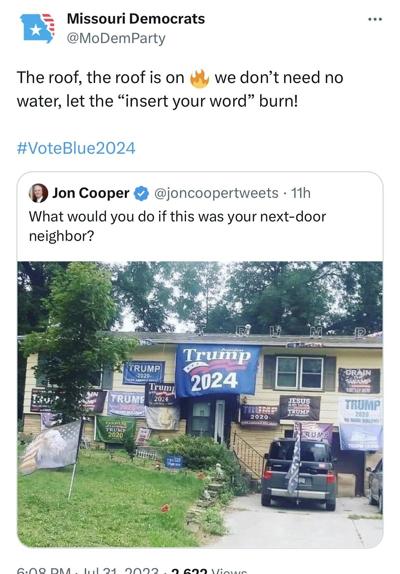 Missouri Democratic Party draws fire for inflammatory social media post
