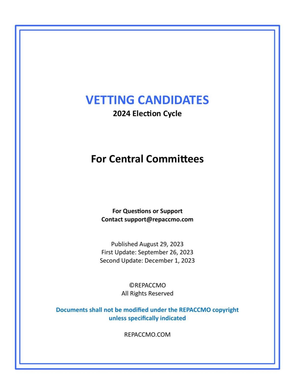 Missouri Republicans divided over new ‘vetting manual’