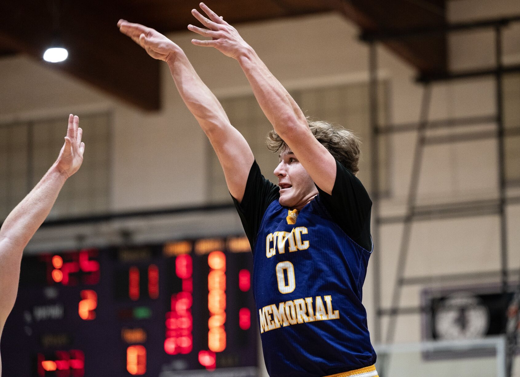 Brody Hasquin's career night helps Triad down Civic Memorial in ...