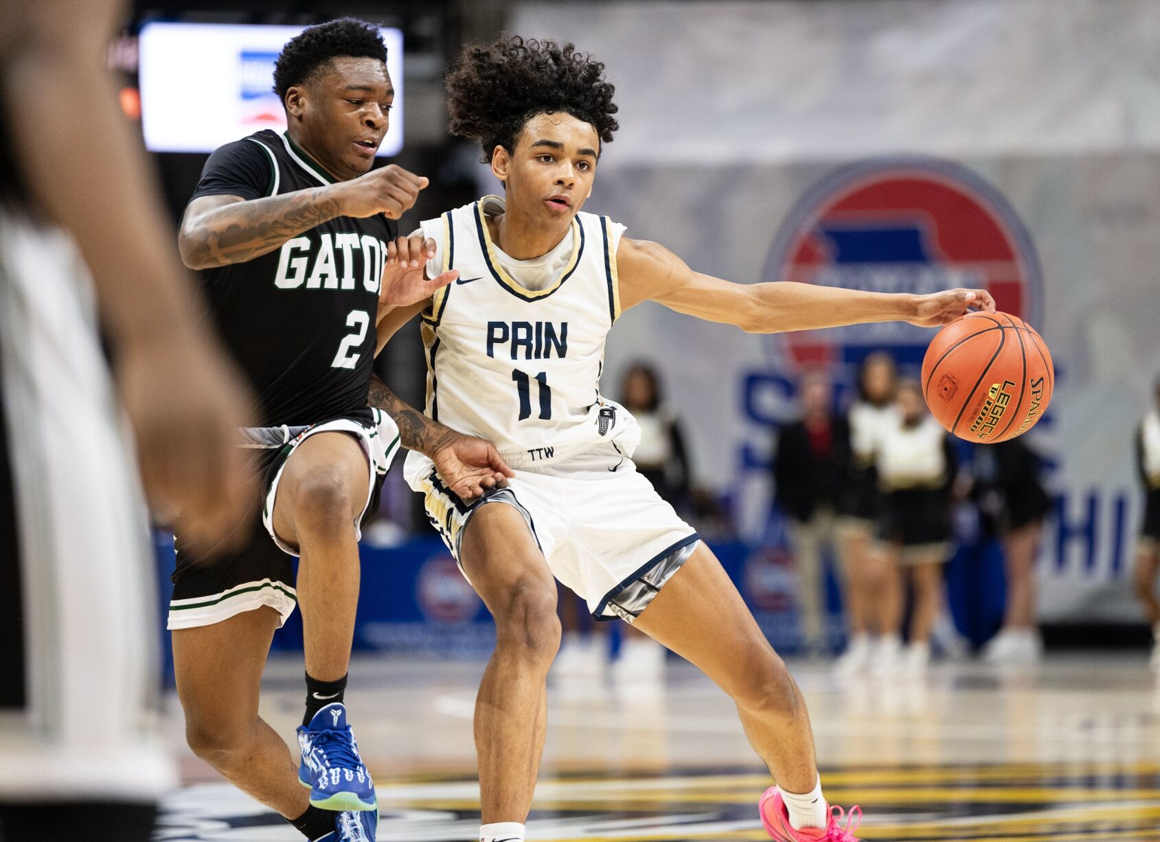 Quentin Coleman goes wild as Principia rolls to first boys basketball ...