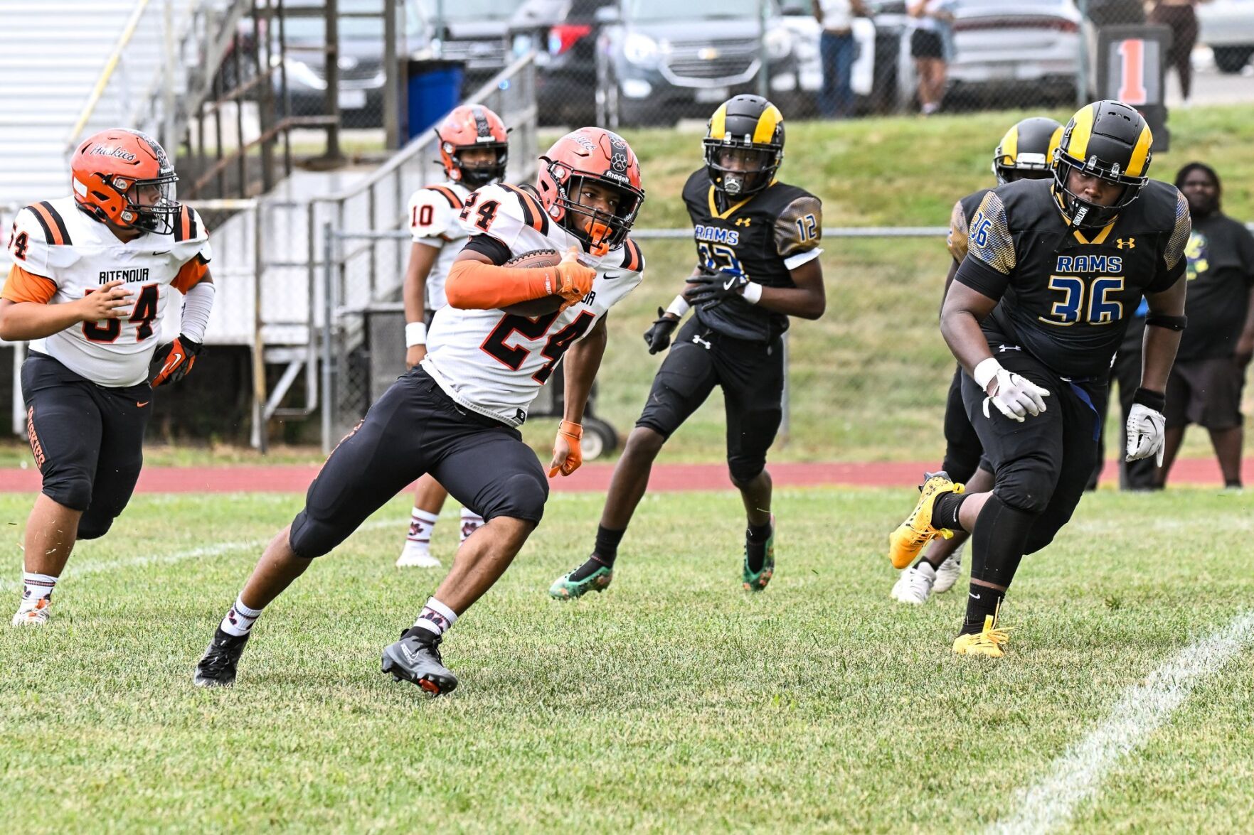 Ritenour hits on big plays on both sides of the ball in shutout of ...