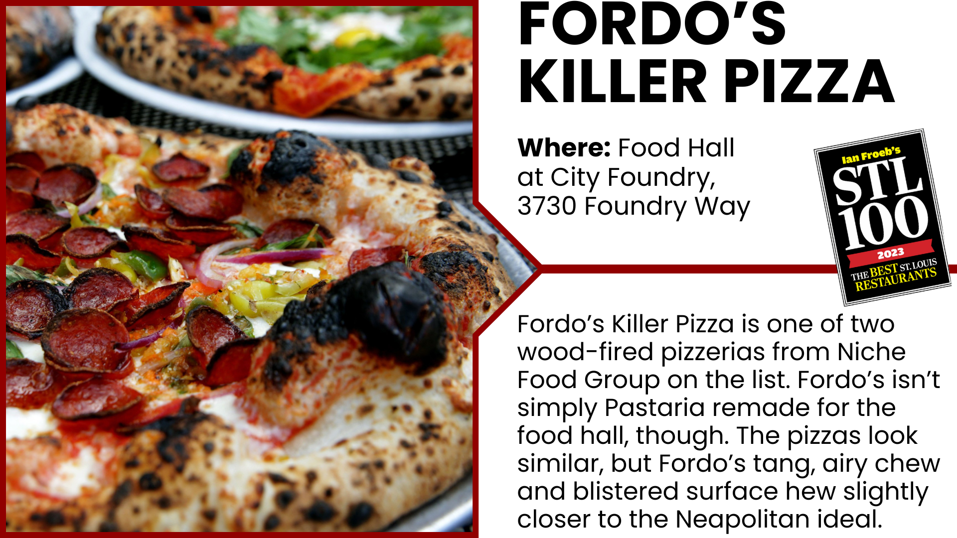 Where to find the best pizza in St. Louis, from Ian Froeb's STL 100