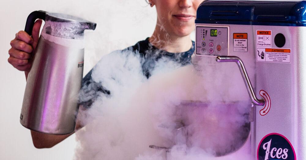 Nitro ice cream to dazzle wedding guests