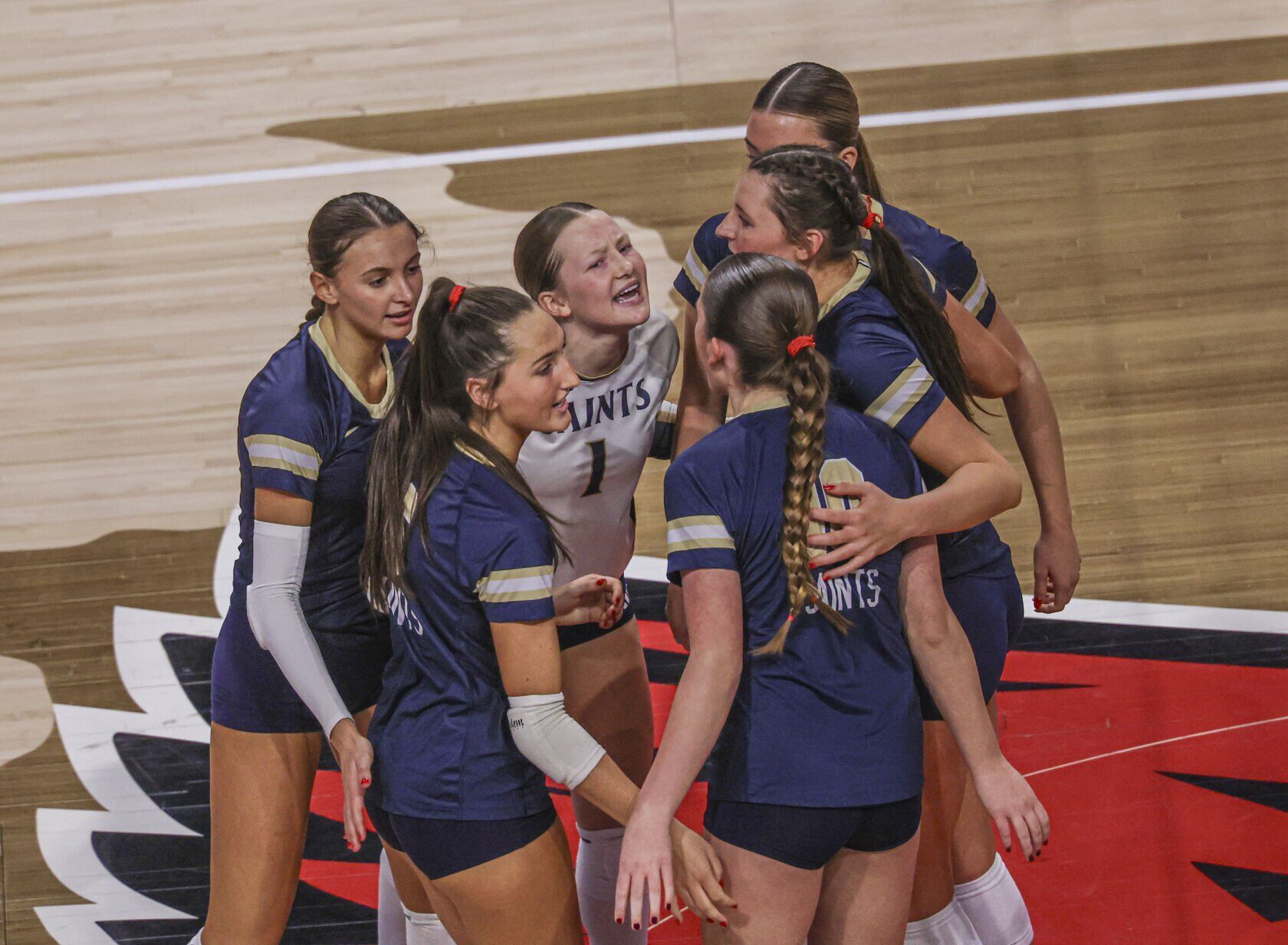 Columbia rallies in Class 2A final for first girls volleyball state ...