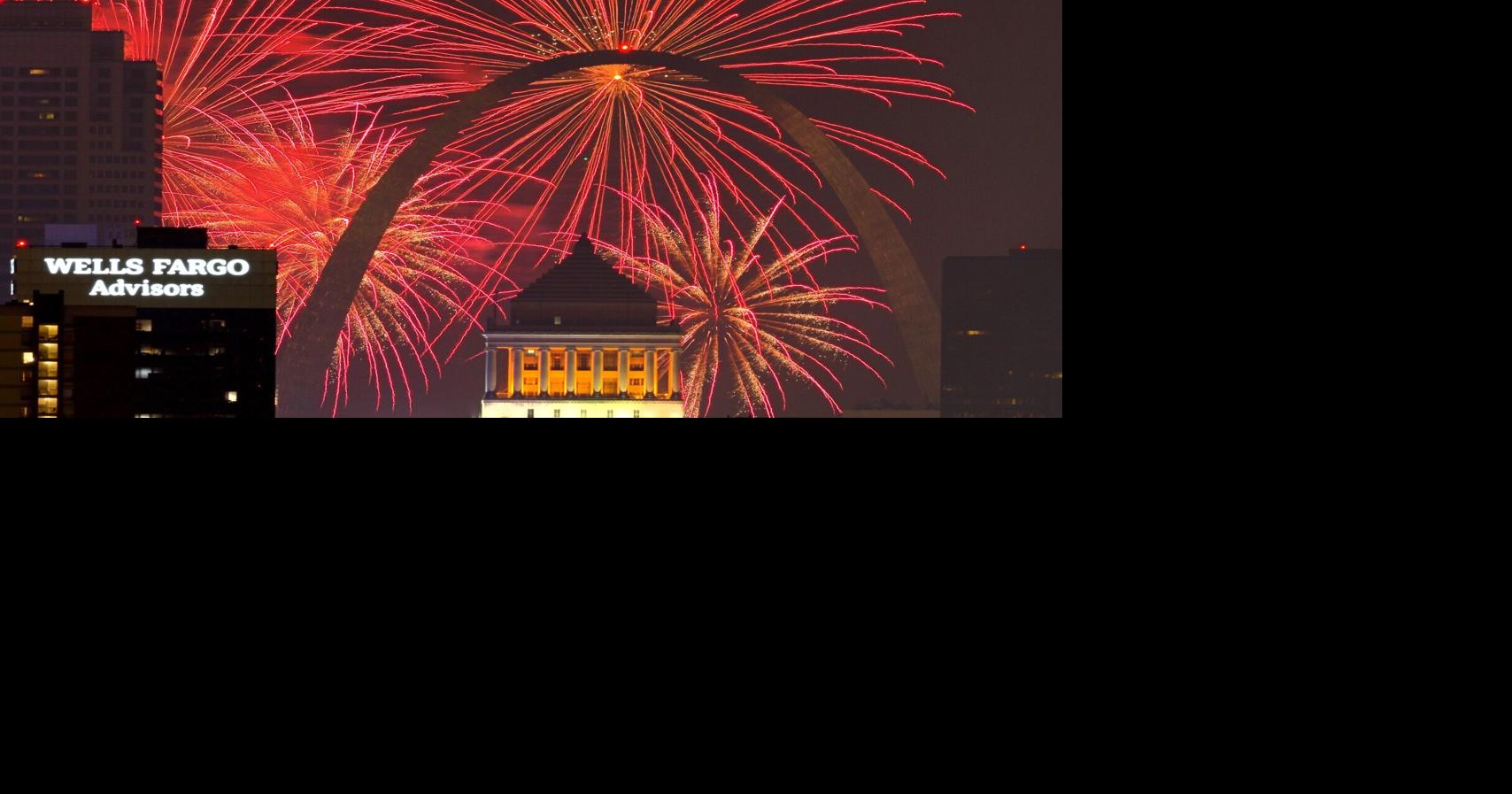 Photos: Fireworks under the Gateway Arch at Fair St. Louis