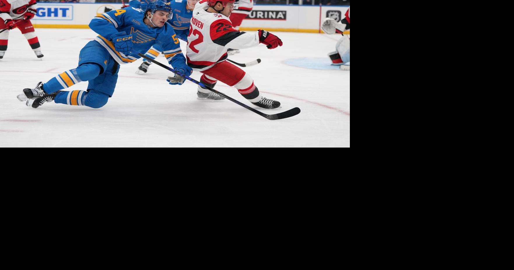 Photos: Blues blank Hurricanes to end losing streak